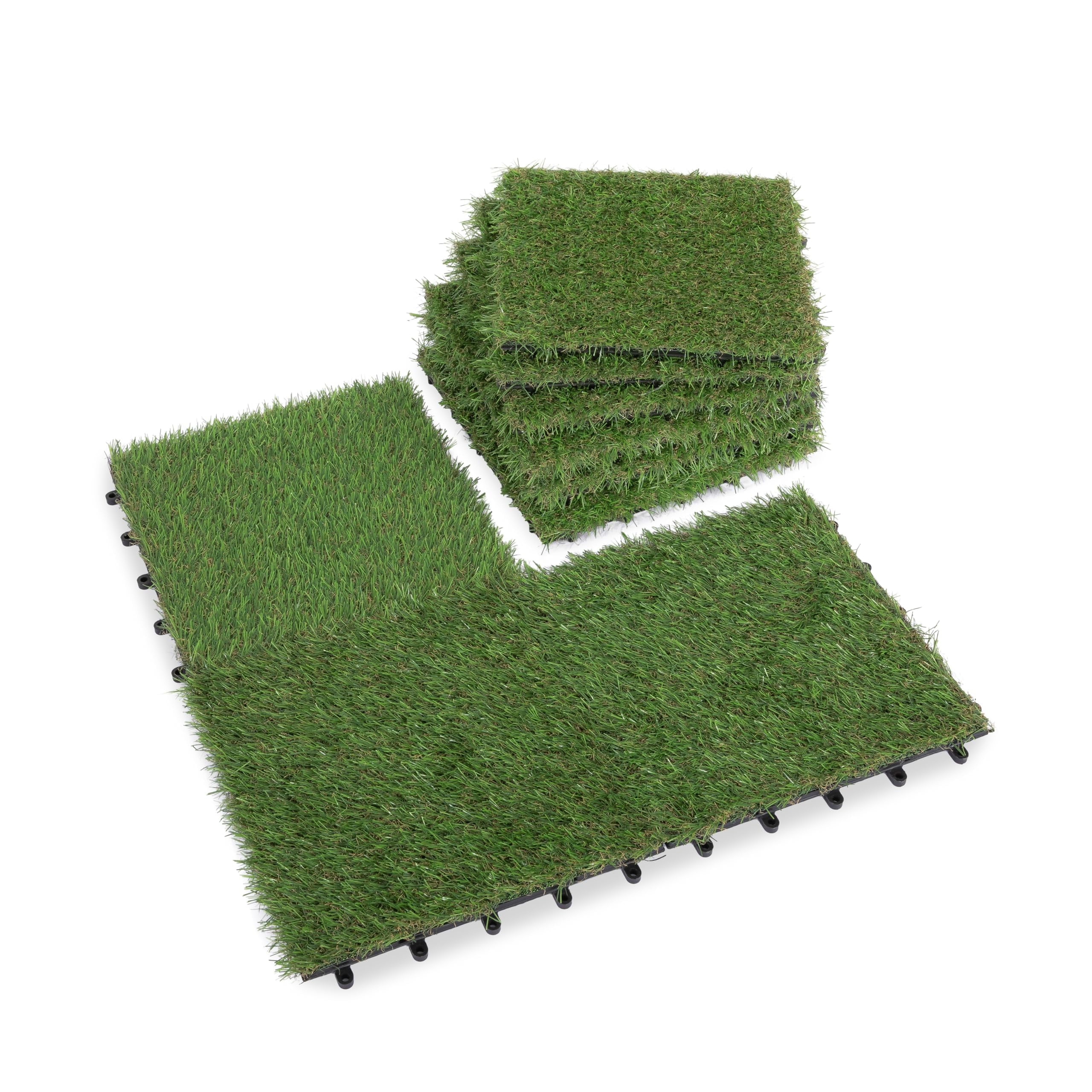 VICTORY RELAX Artificial Grass OIF8 Turf Tiles Interlocking Set 10 ...