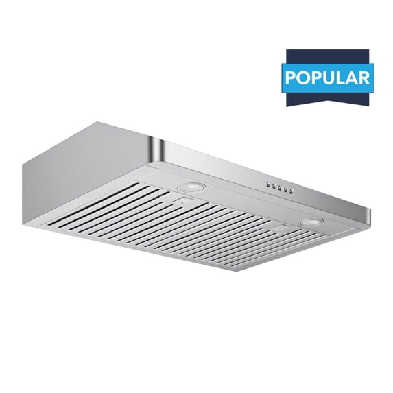VICTORY Range Hood - 30 inch - (Under Cabinet) - Stainless Steel (Luna ...