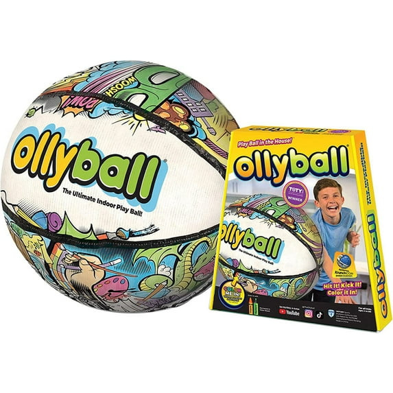 "VICTURY Interactive Ollyball 12"" Indoor Play Ball Toy for Kids ...