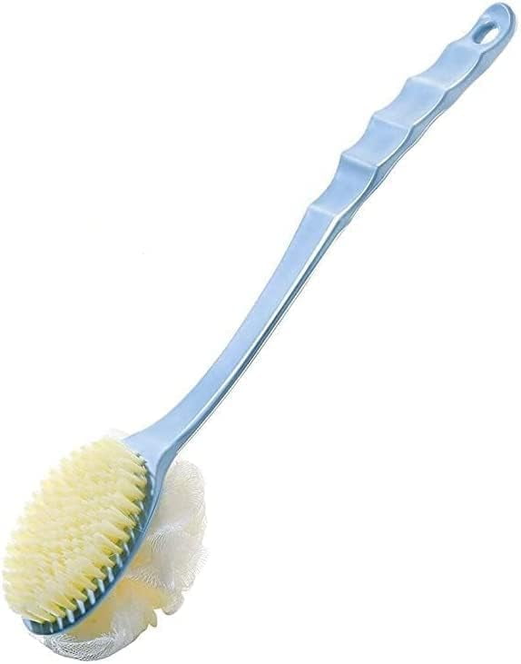 VIDORA 2 in 1 Back Body Bath Brush Soft Loofah and BristlesBack ...