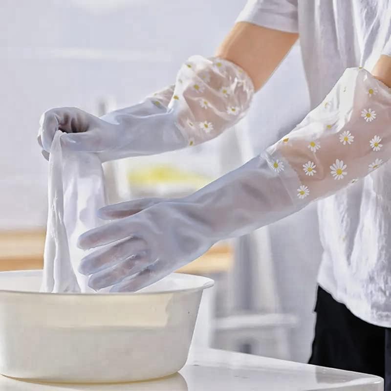 VIDORA Reusable Heavy Duty Hand Gloves For Dishwashing Gardening ...