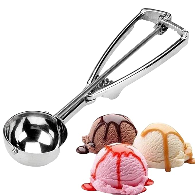 VIDORA Stainless Steel Handheld Ice Cream Scoop Spoon Scoopers with ...