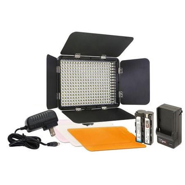VIDPRO 330 LED ULTRA SLIMPHOTO& VIDEO LIGHT KIT - Walmart Business Supplies