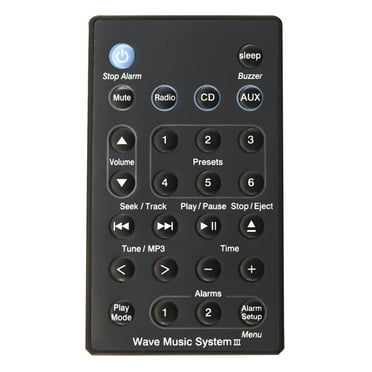 Remote Control For AWRCC1 AWRCC2 AWRCC3 BOSES Wave Music Systems ...