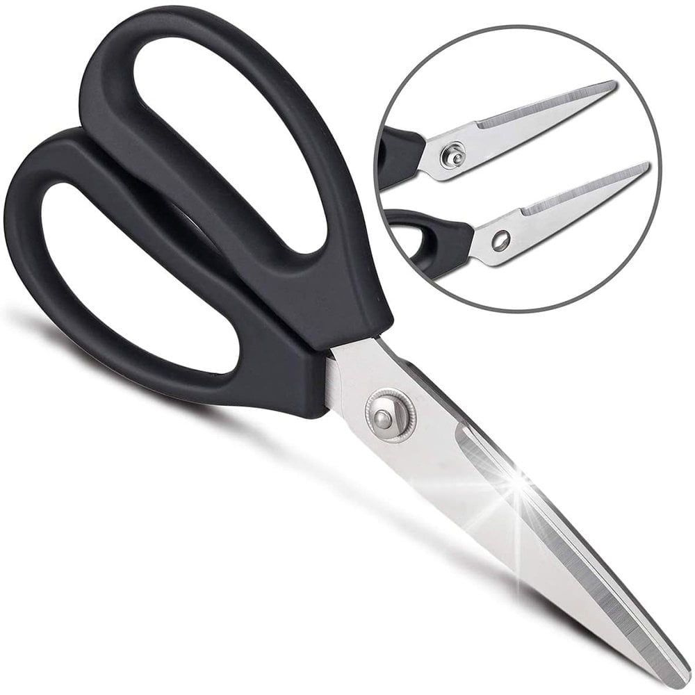 "Kitchen Scissors, Heavy Duty, Stainless Steel, Food Shears for Meat ...