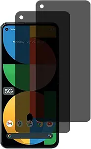 VIESUP 2PACK Screen Protector Compatible with Google Pixel 5a 5G Anti ...
