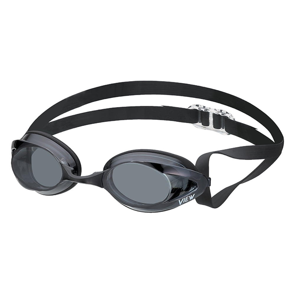 VIEW Swimming Gear V-101 Sniper II Racing Swim Goggles, Black - Walmart.com