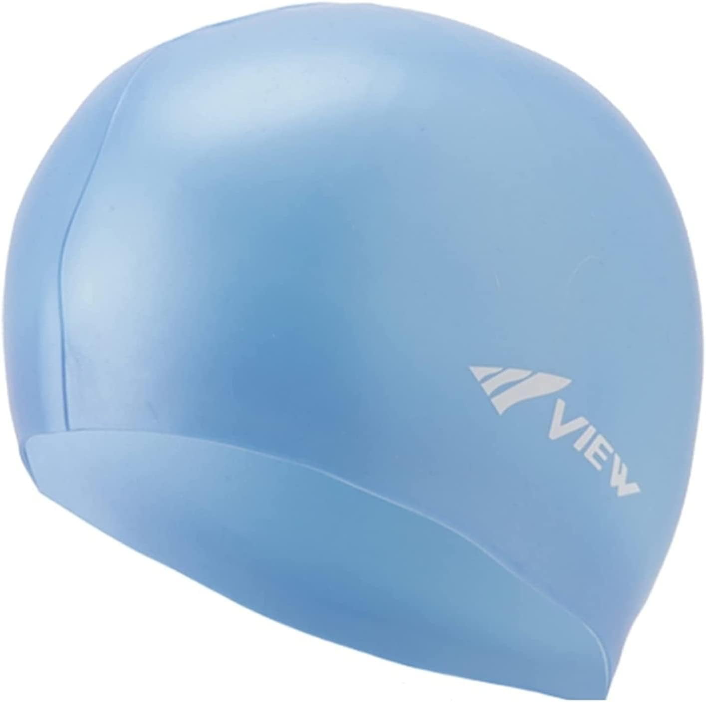 VIEW Swimming Gear V-61A Silicone Swim Cap, Light Blue - Walmart.com