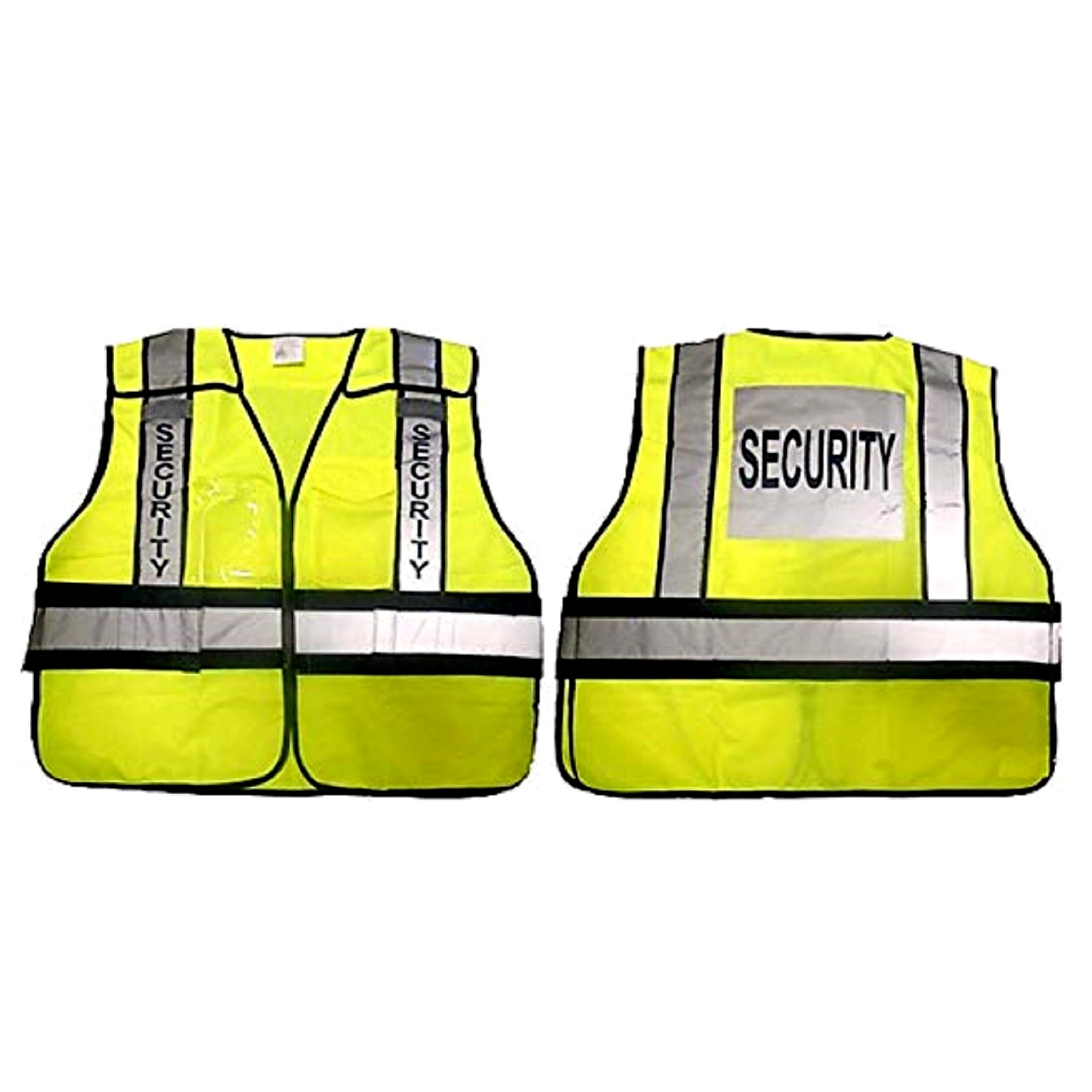 VIEWBRITE Reflective Class 2 Security Vest Lime Green - 5 Point ...