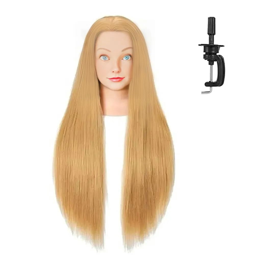 VIEWS Hair Dummy for Advance Hair Styling Practice Cutting Curling and ...