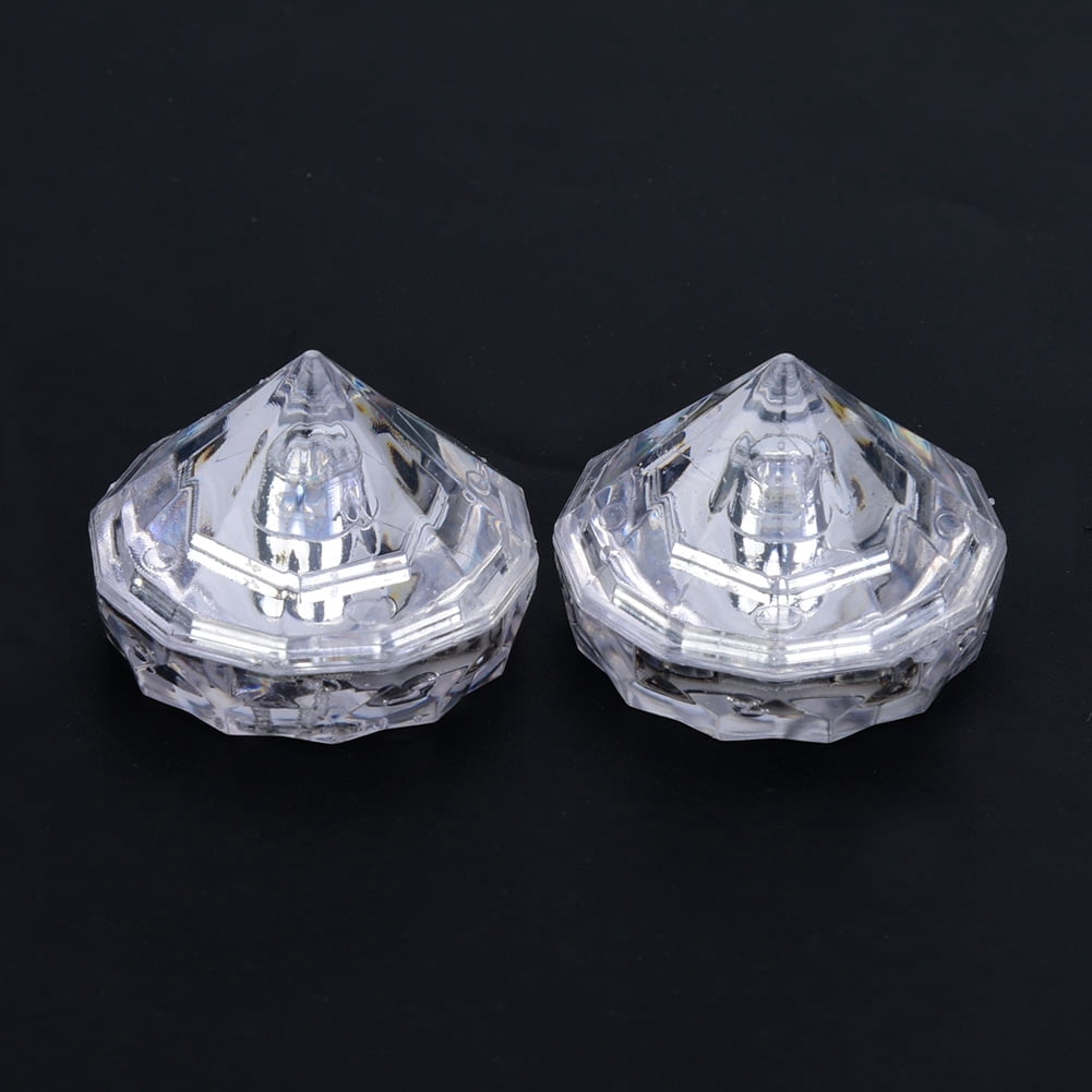VIFERR Cubos de Hielo Falsos Transparentes 12 Piezas Sensor líquido ...