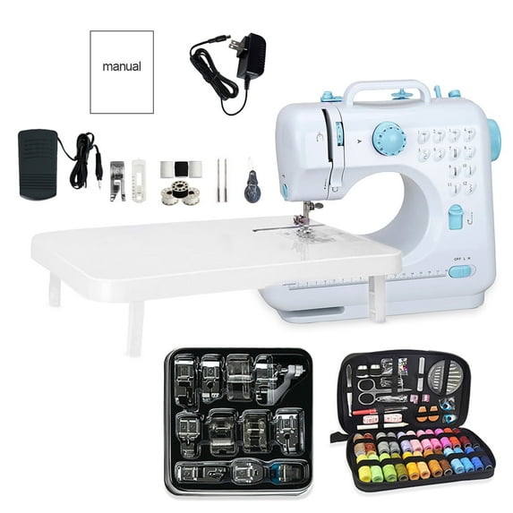 VIFERR Portable Sewing Machine, 97PCS Kit, Handheld Mini Electric ...