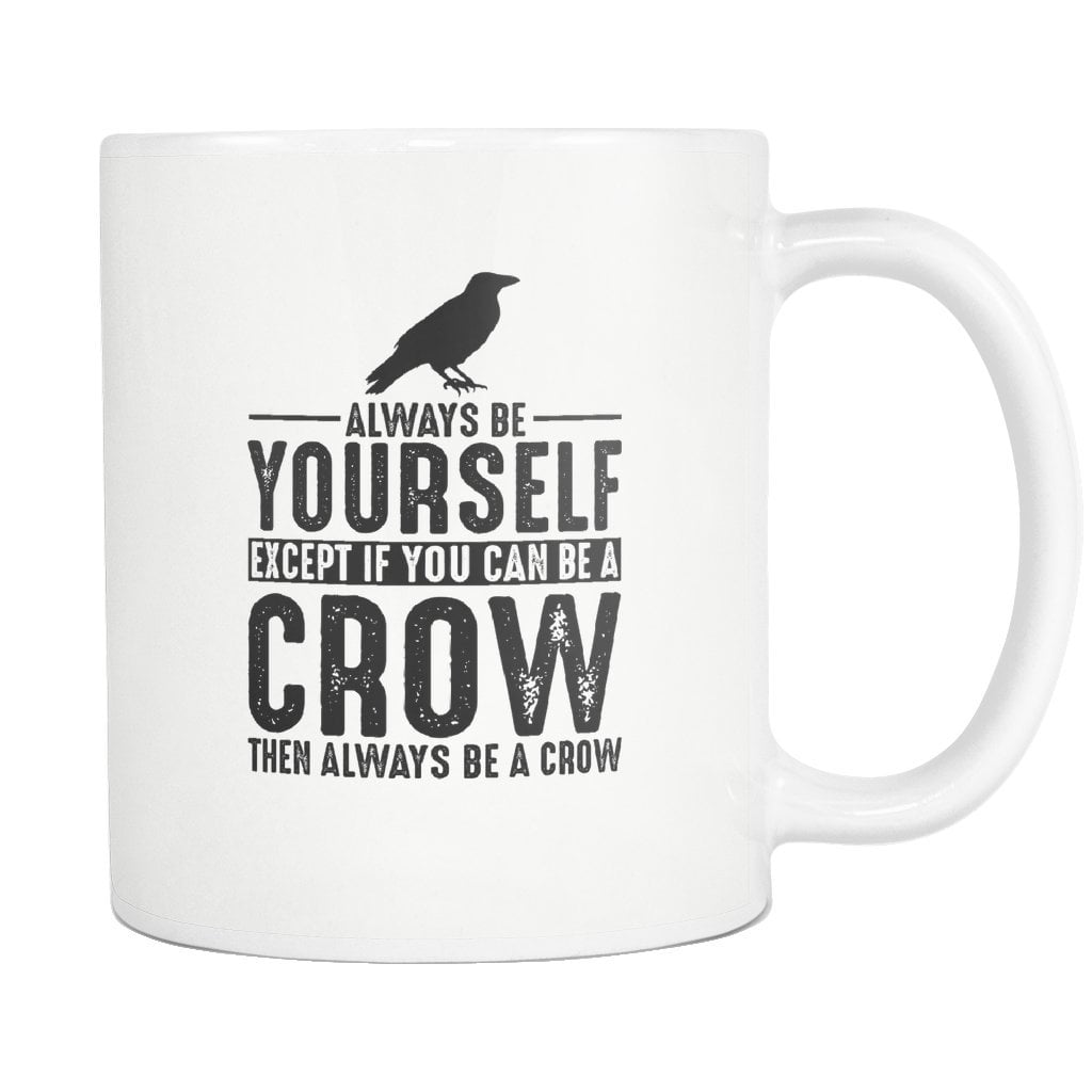 VIGAT Crow Coffee Mug Funny Gift Tea Cup White 11oz - Walmart.com