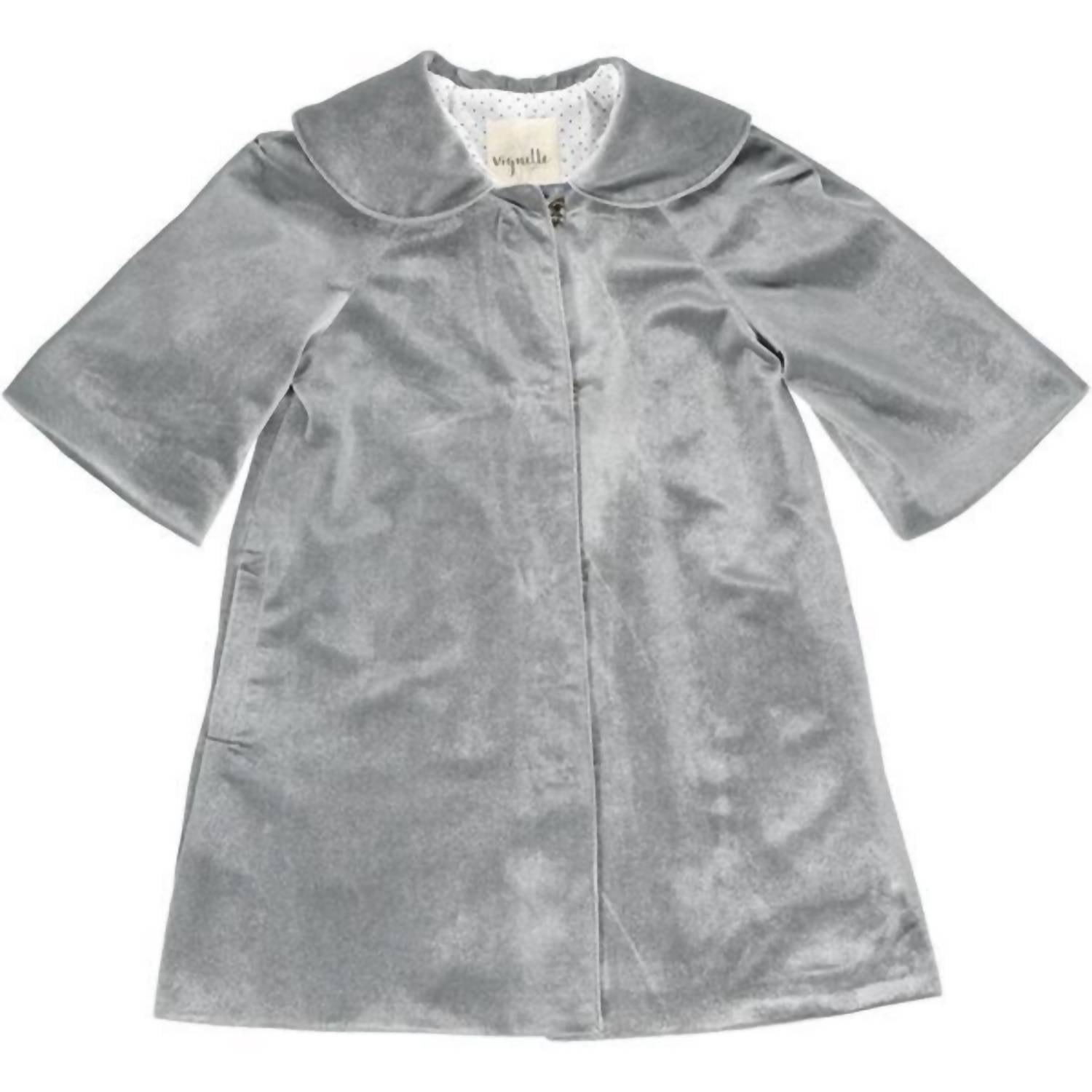 Vignette Girl's Jane Velvet Coat - Walmart.com