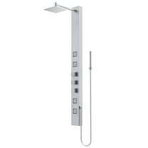 VIGO Rector 55 in. H x 6 in. W 2-Jet Shower Panel System with ...