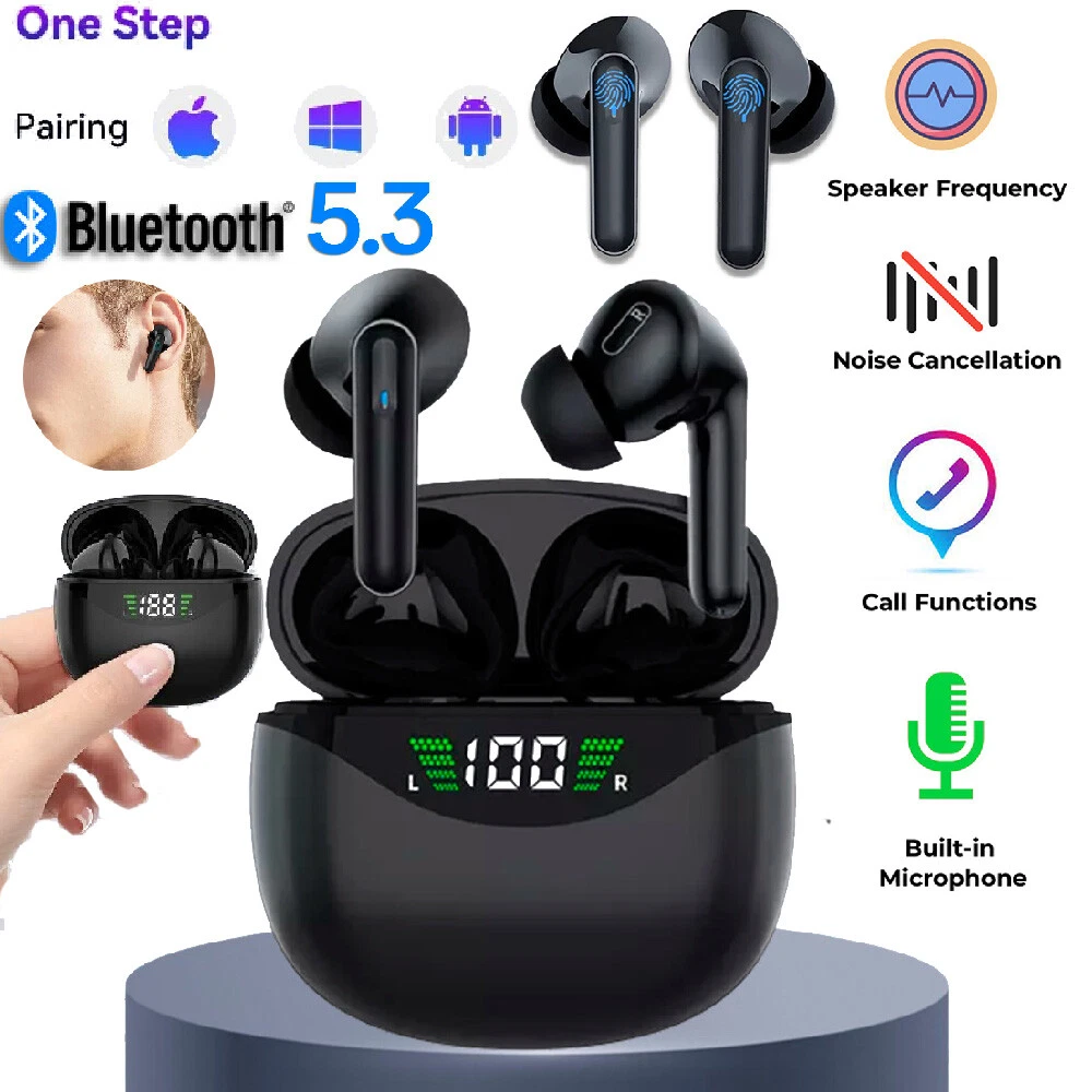 VIGOR- Bluetooth Earbuds Headset 5.3 Wireless Noise Cancelling Tws ...