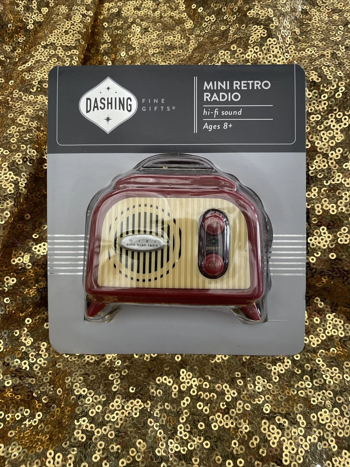 VIGOR- Dashing Fine Gifts Mini Retro Radio Hi-Fi Sound Actually Works ...