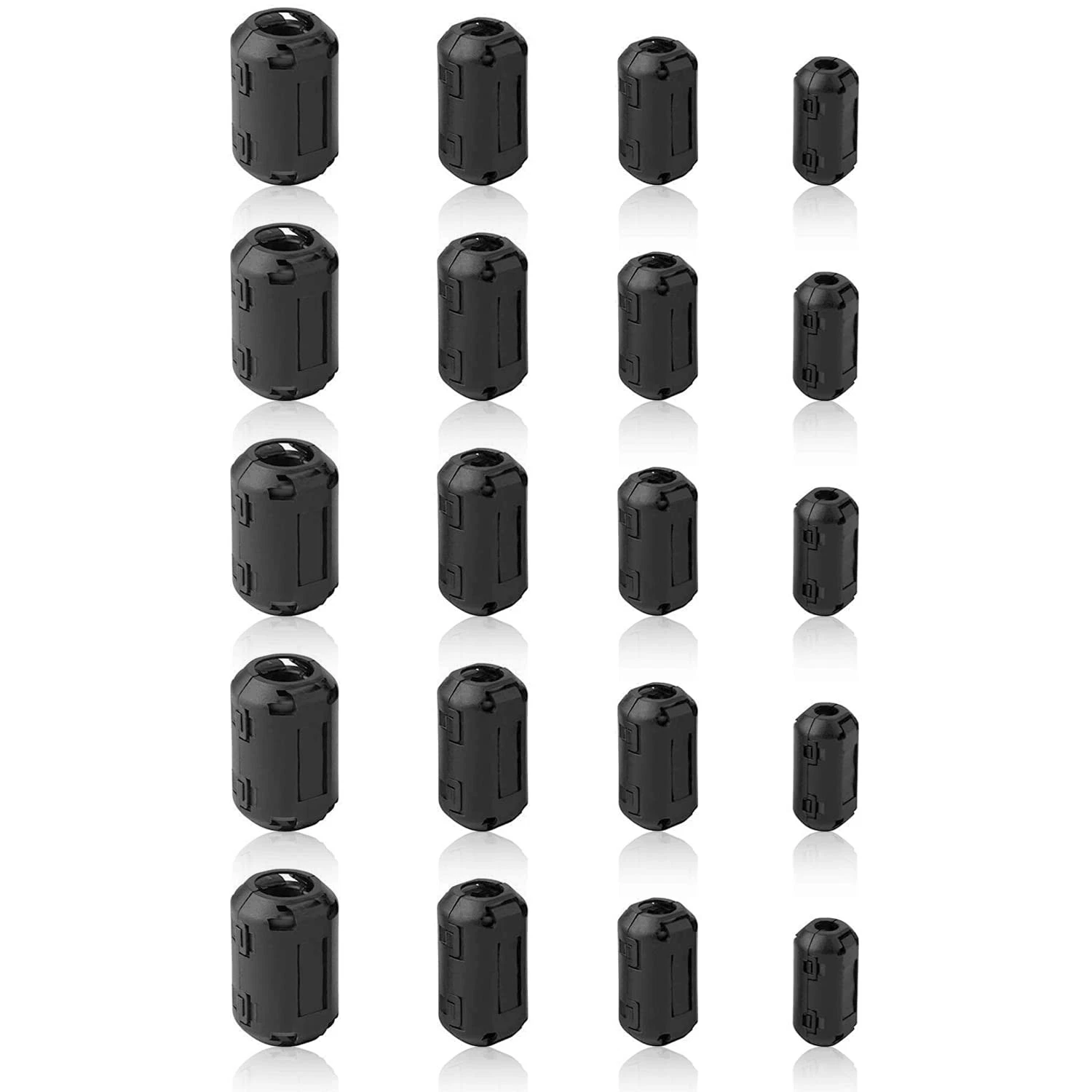 VIGOR- Ferrite Ring Core Black Rfi Emi Noise Suppressor Cable Clip ...