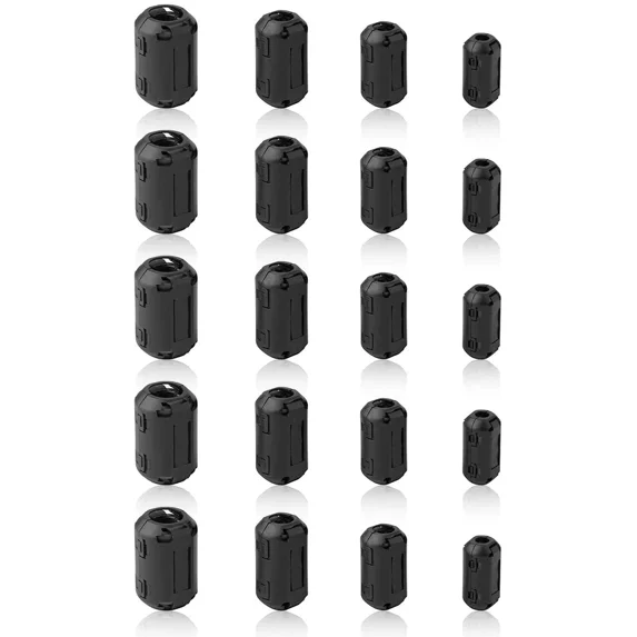 VIGOR- Ferrite Ring Core Black Rfi Emi Noise Suppressor Cable Clip ...