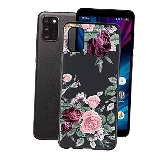VIGOR- For Tcl A3X [6.00Inch] Case, Soft Silicone Bumper Shell Black ...