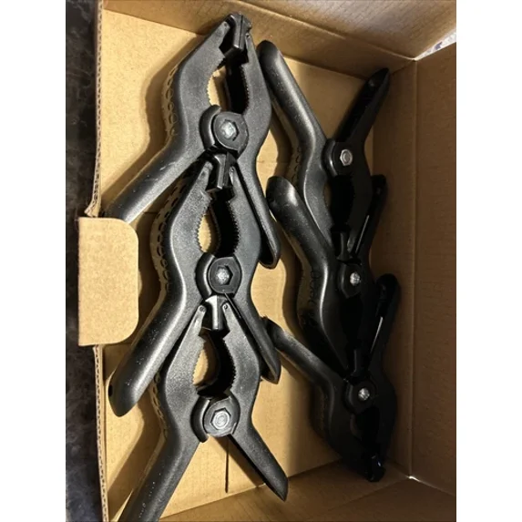 VIGOR- Heavy Dutyclamps 6-Pack Set 4.5 Inch F Photography Backdrops ...