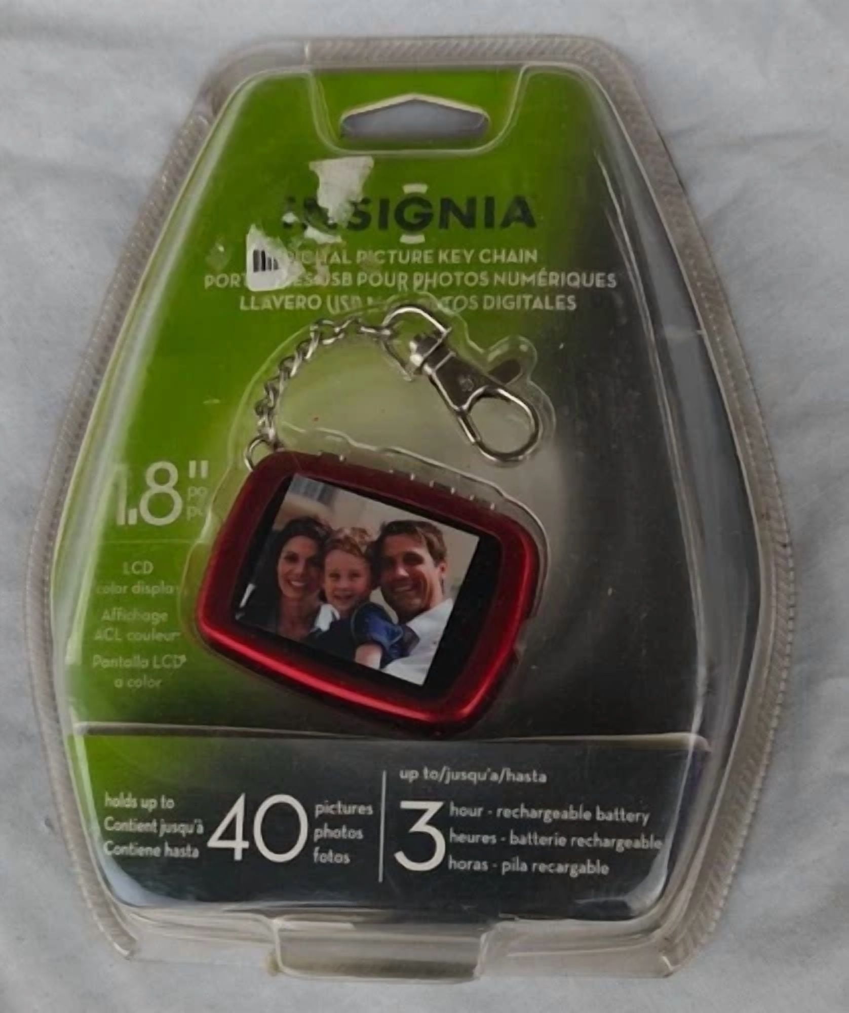 VIGOR- Insignia Digital Picture Key Chain. 1.8"- Ns-Dkeyrd10 - New ...