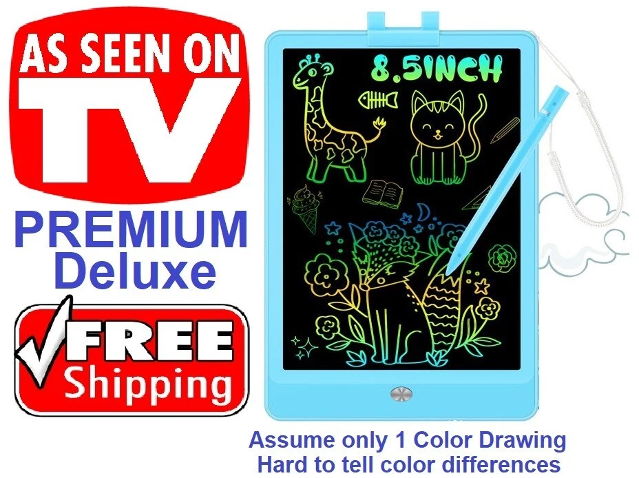VIGOR- New 8.5" Lcd Writing Tablet Drawing Doodle Board Pad Kids Adults ...