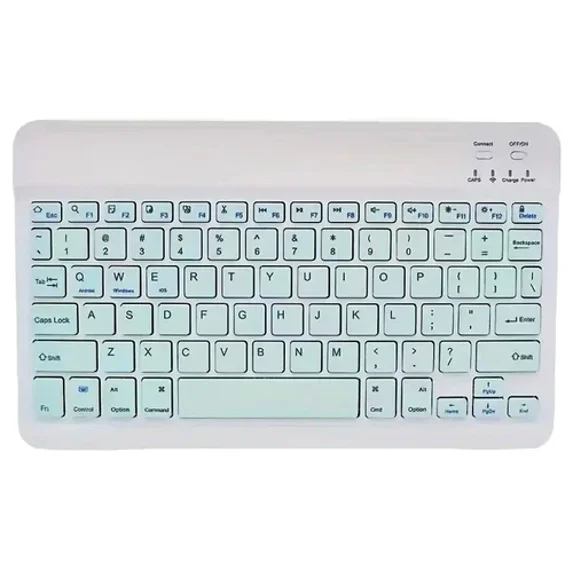 VIGOR- New! Wireless Bluetooth Mint Green Keys Ultra Slim Sleek ...
