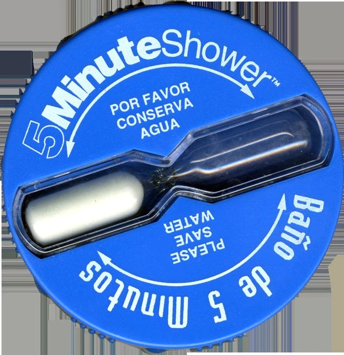 VIGOR- Spanish And English 5 Minute Shower Timer - Bano De 5 Minutos ...