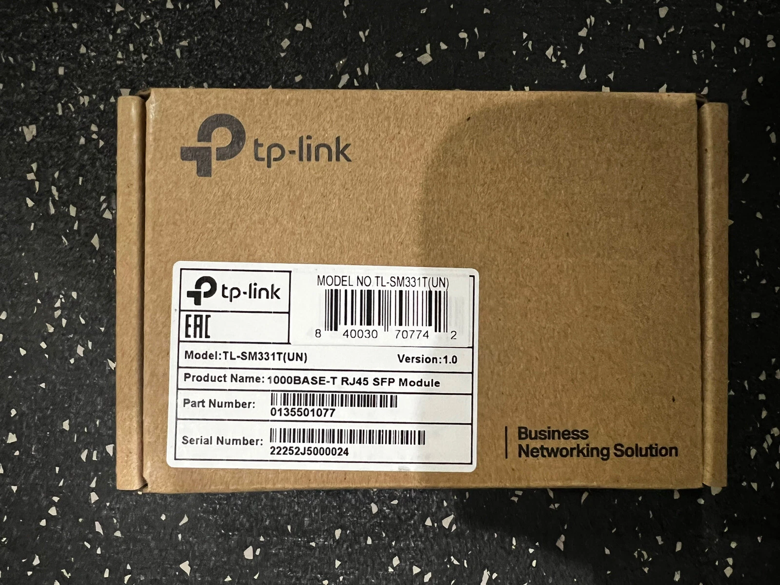 VIGOR- Tp-Link Tl-Sm331T 1000Base-T Rj-45 Sfp Module - Walmart.com
