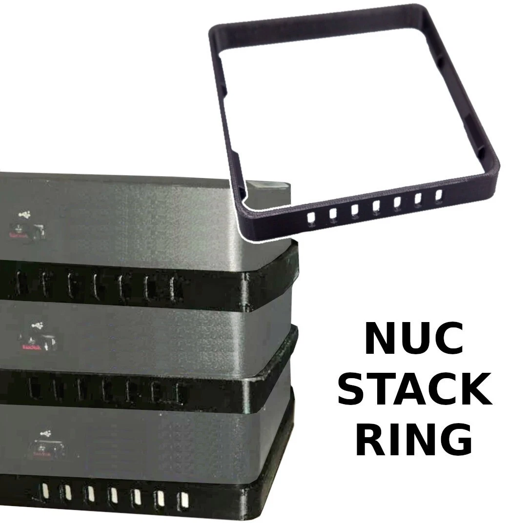 VIGOR- Ventilated Cpu Stack Ring For Intel Nuc 7 11 14 (4.6" X 4.4 ...