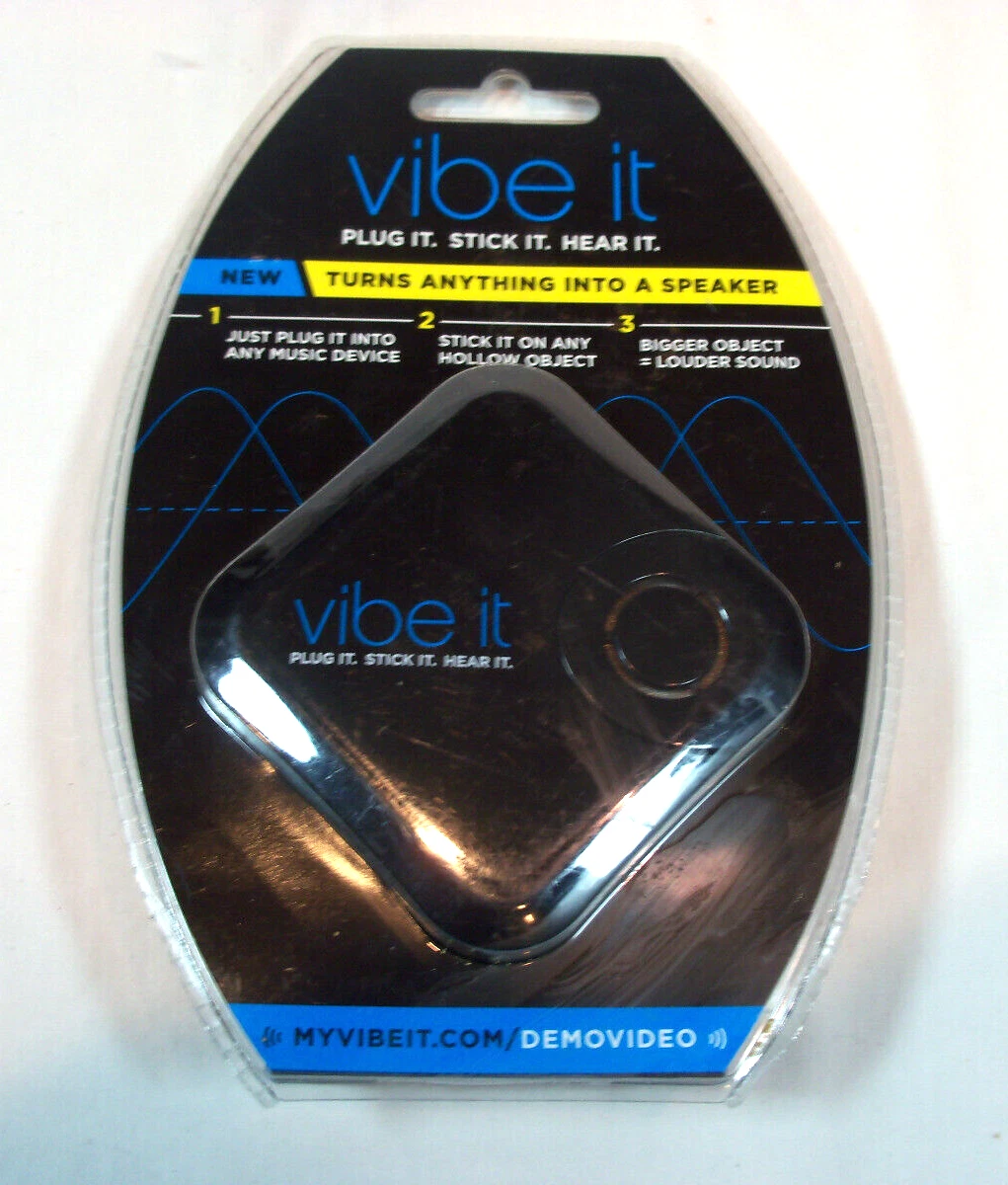 VIGOR- Vibe It Portable Sound System That Turns Ordinary Objects Into A ...