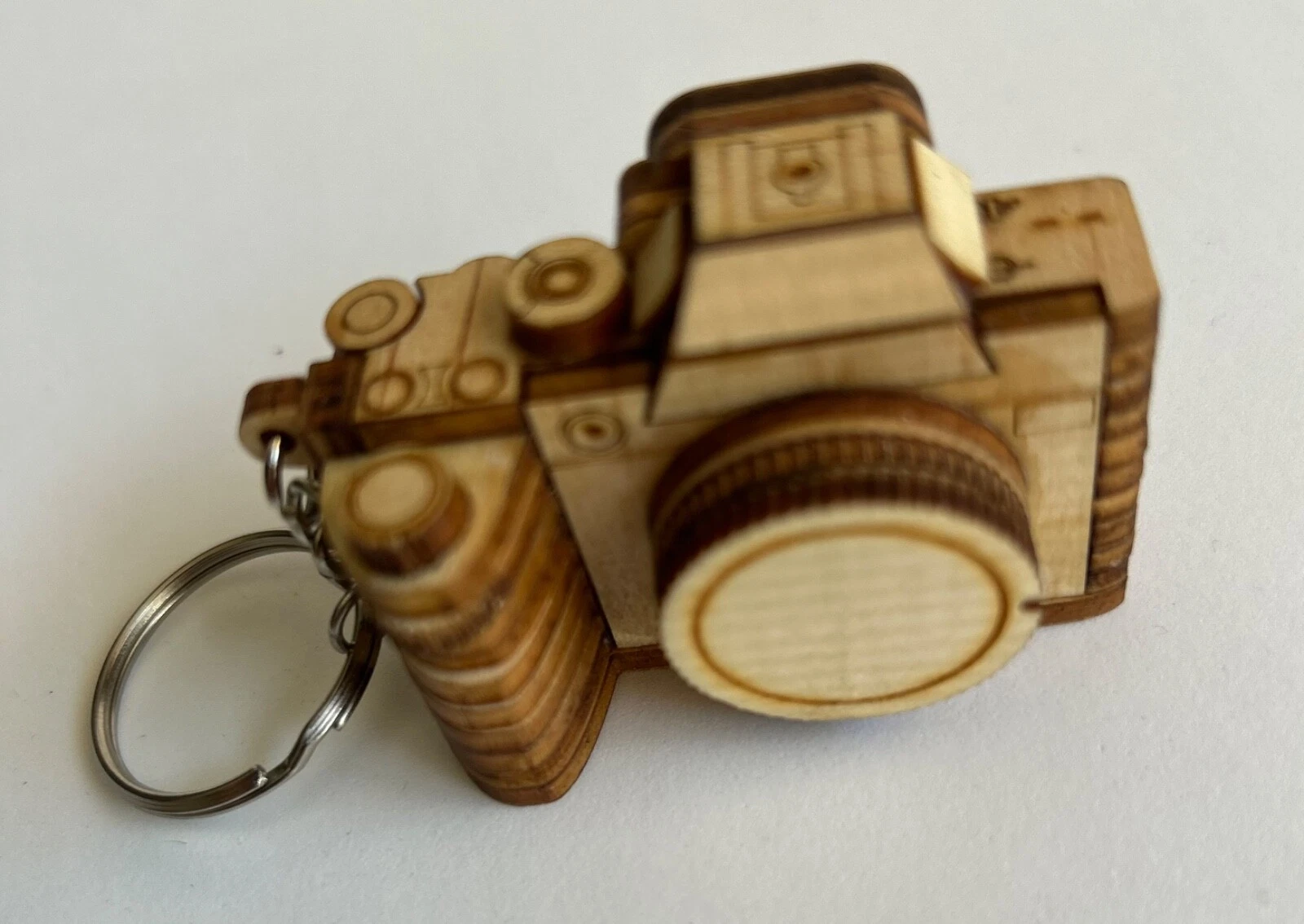 VIGOR- Wooden Miniature Model Sony Camera Replica Keychain - Walmart.com