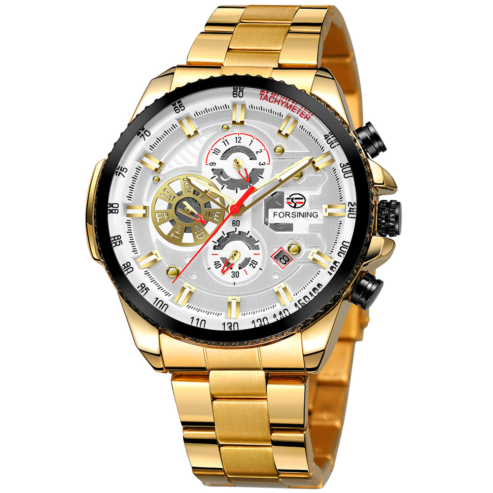 VIGOROSO Mens Watches Automatic Mechanical Watch Luxury Sports Watch ...