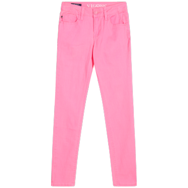 VIGOSS Girls' Jeggings - Pull On Super Stretch Denim Skinny Jeans for ...