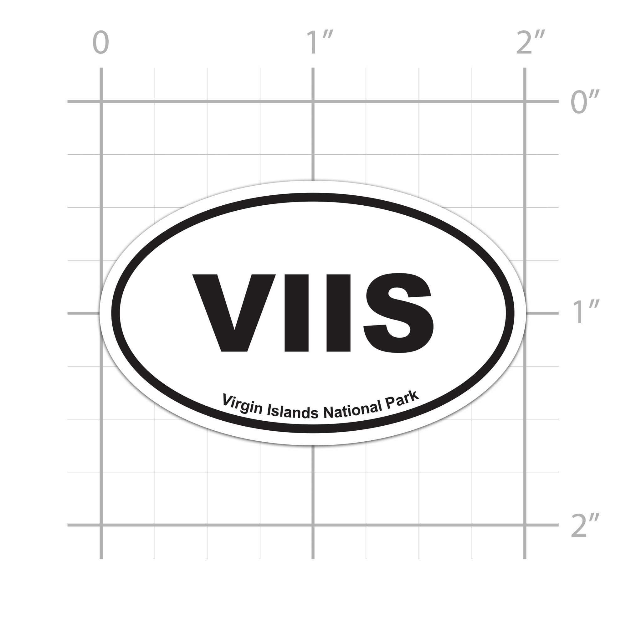 VIIS Virgin Islands National Park Sticker for water bottle phone ...