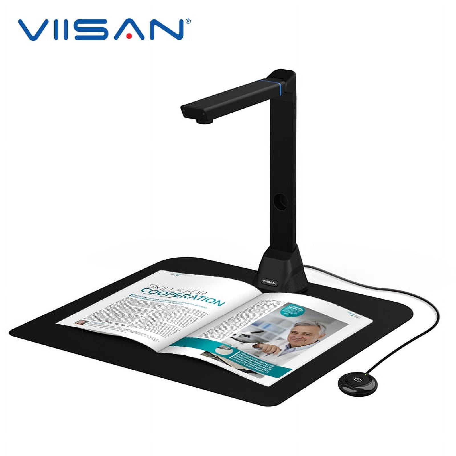 VIISAN VK16 Book Document Camera Scanner 16MP A3 Size Multi-Language – Sansujyuku