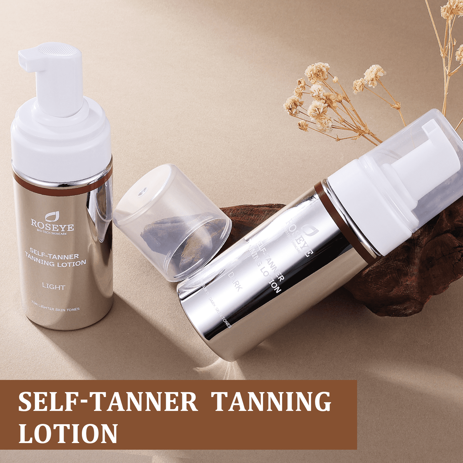 VIITN Natural & Gentle Self-Tanning Lotion for Lighter Skin - LIGHT ...