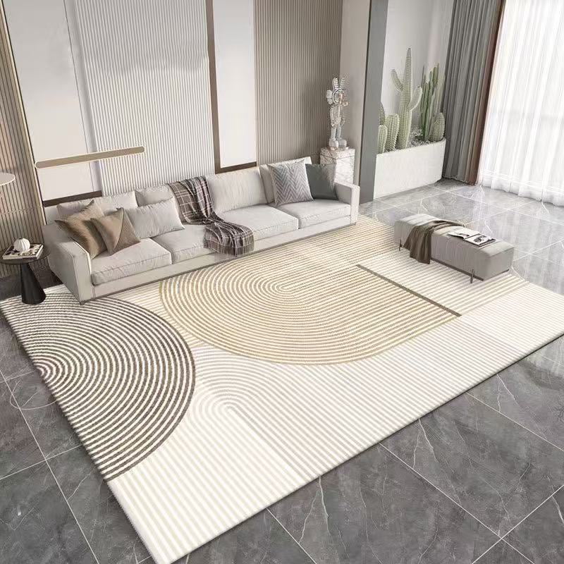 VIKAMA Nordic Geometric Style Carpet Light Luxury And High-End Living ...