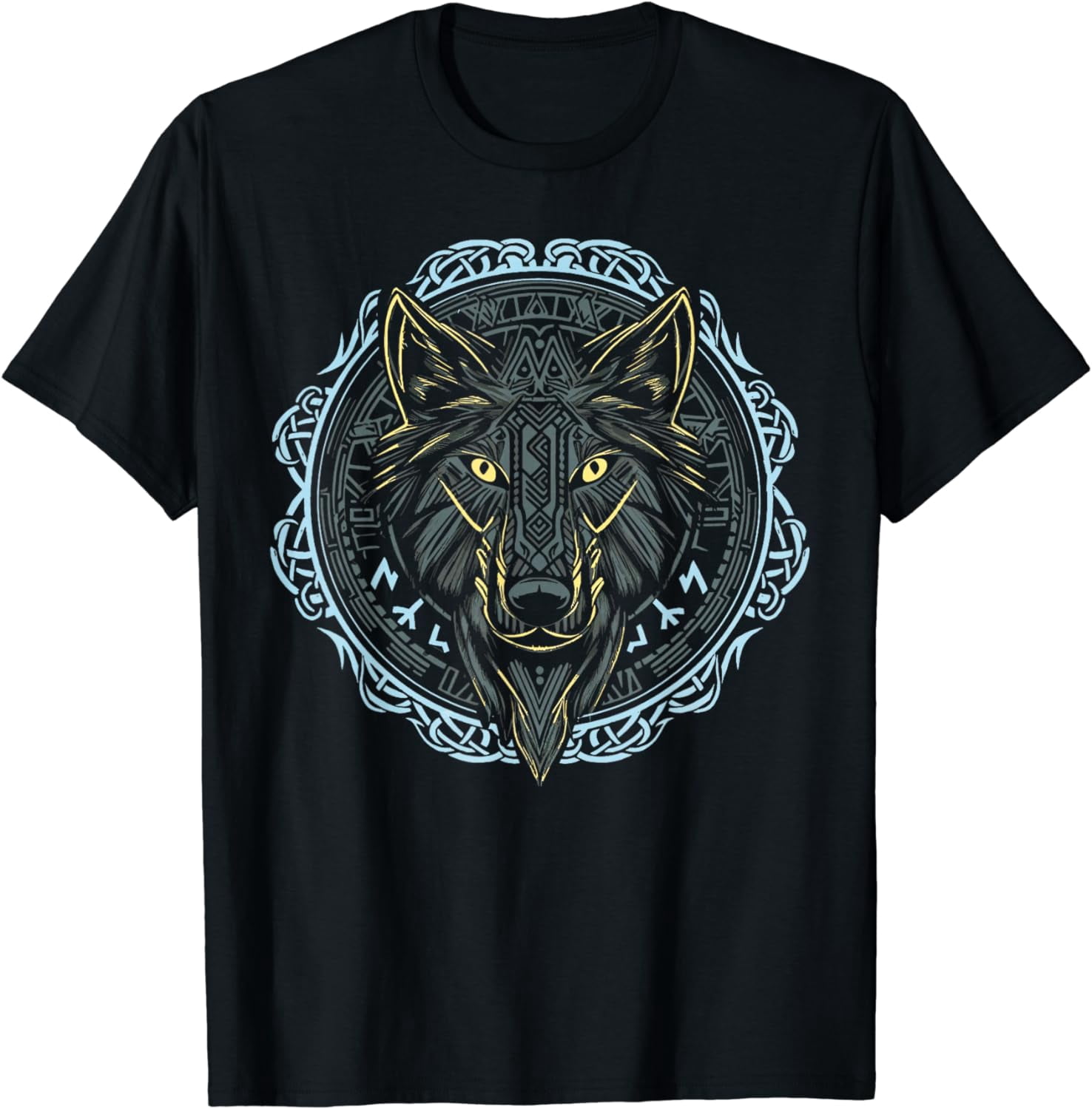 VIKING CELTIC FENRIR - Wolf Of Odin Norse Myths Nordic Gifts T-Shirt ...