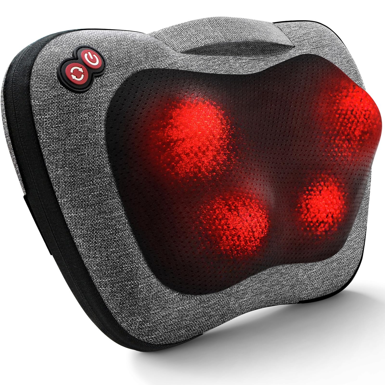 VIKTOR JURGEN Shiatsu Back Massager with Heat – Deep Tissue Massage for ...