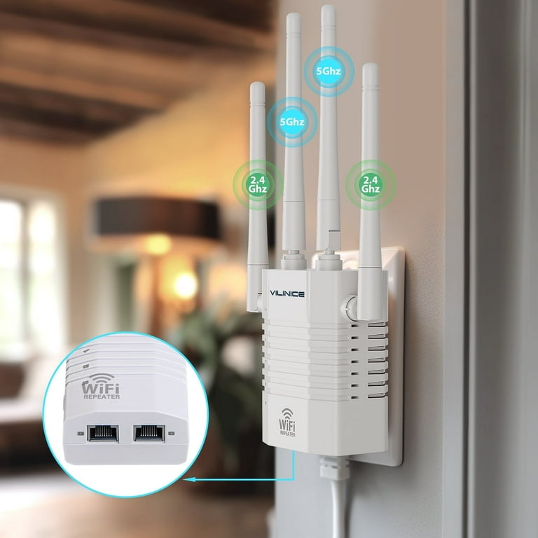 Network Repeaters WiFi Range Extender Internet Booster Network Router