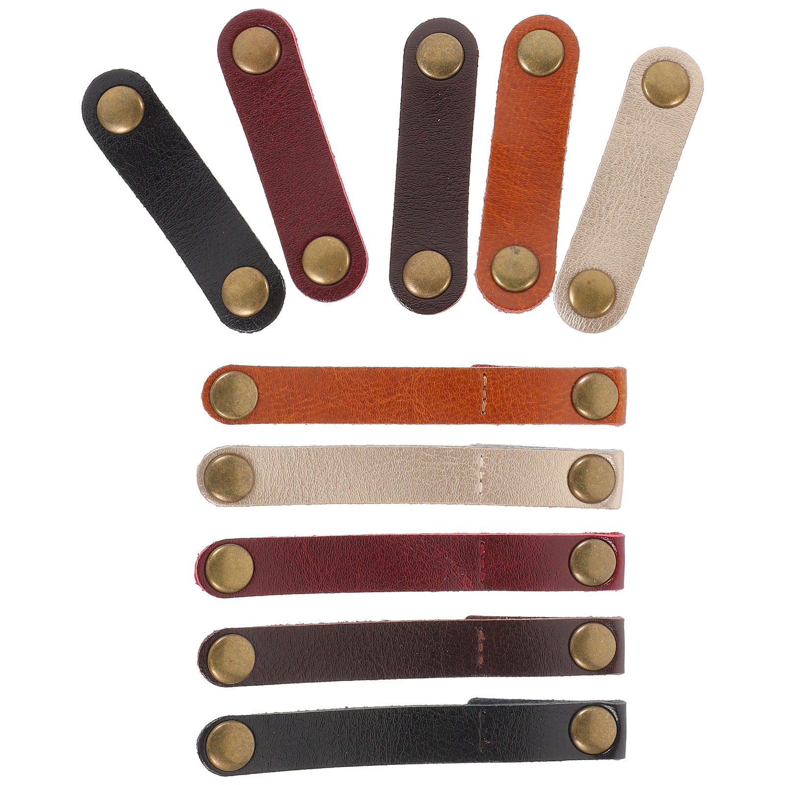 Topbathy 10 Pcs Rope Connectors Headphones Cable Winder Cord Keeper ...