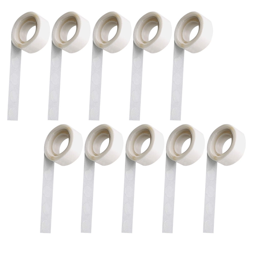 VILLCASE 15 Rolls Tape Tacky Glue Balloon Pump Double Sided Adhesive ...