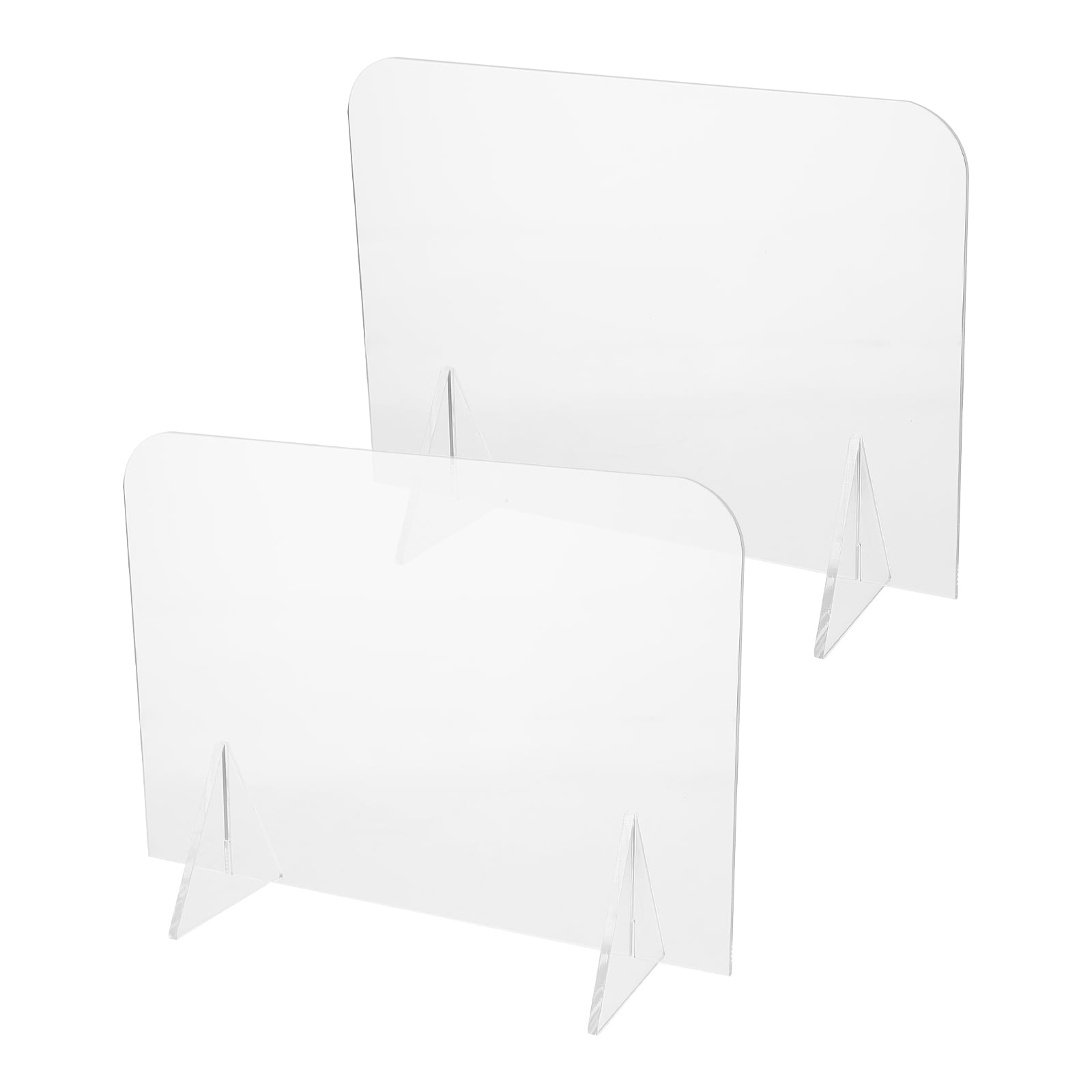 VILLCASE 2 Pcs Acrylic Message Board Transparent Writing Board Dry ...
