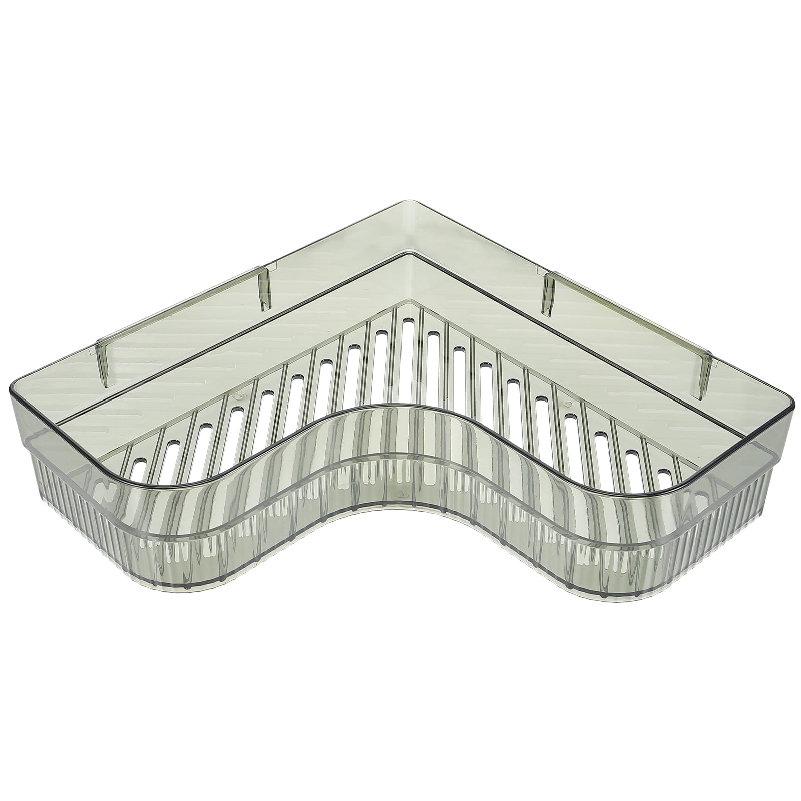 Topbathy 1Pcs Bathroom Corner Shelf Green Plastic Square Storage Rack ...