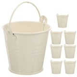 Topbathy Small Flower Bucket Coloured Mini Tin Buckets with Lid ...