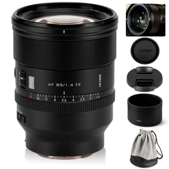 VILTROX 85mm F/1.8 F1.8 Mark II STM Full-Frame 85mm f1.8 ii for AF Auto ...