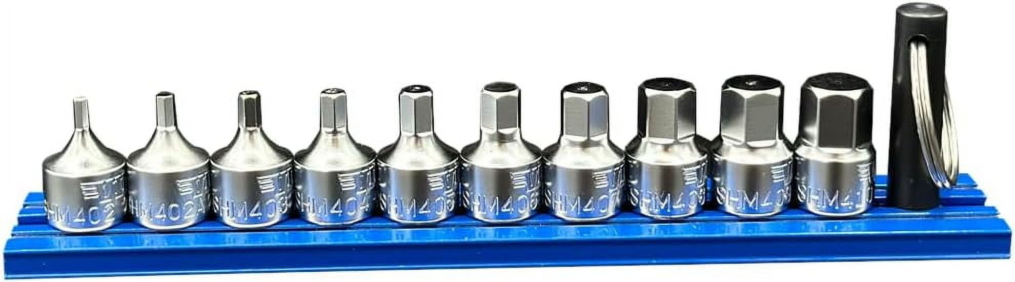 VIM 10 PC. Stubby HEX Metric Driver Set with MAGRAIL - Walmart.com