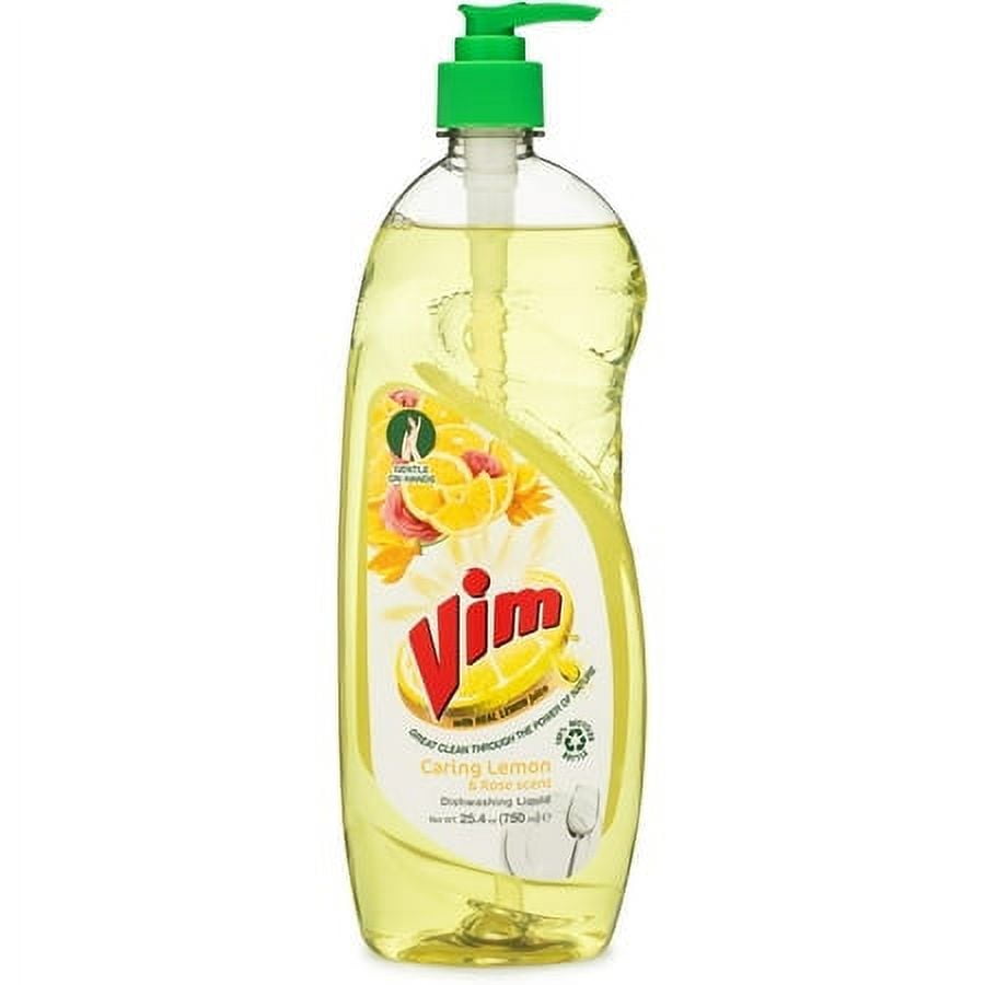 VIM DW LEMON & ROSE PUMP 25 OZ 1 ea - Walmart Business Supplies